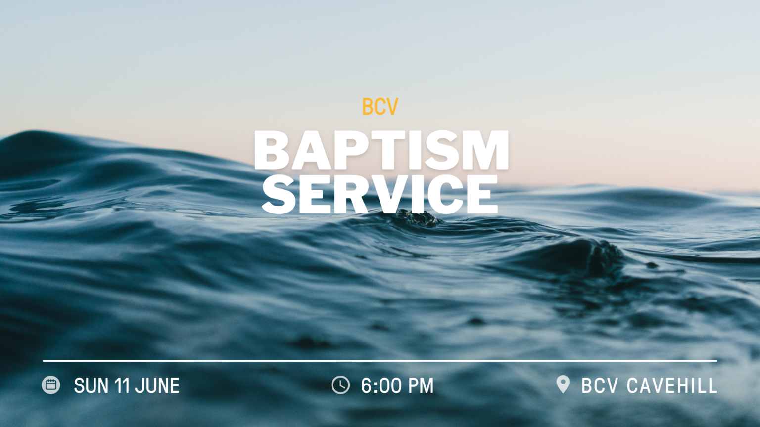 Baptism Service - Belfast City Vineyard